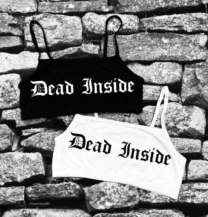 Bra Top - Dead Inside – Vintage Horrors