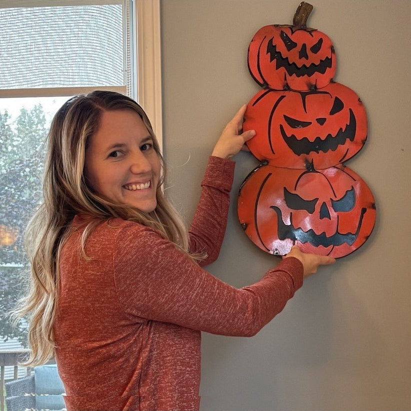Stack O' Jacks Metal Wall Art – Vintage Horrors